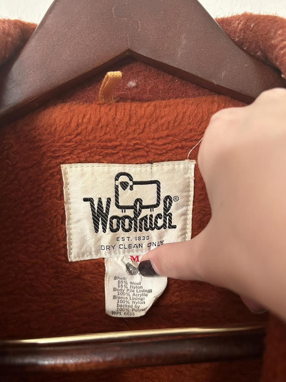 Vintage Woolrich jacket Quilted sleeve lining - Depop