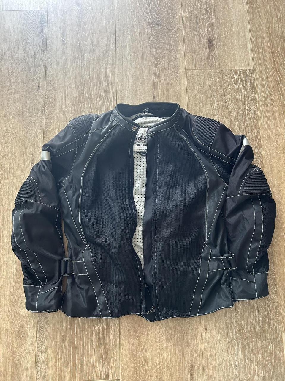 Street & Steel Motorcycle Jacket with strong plates... - Depop