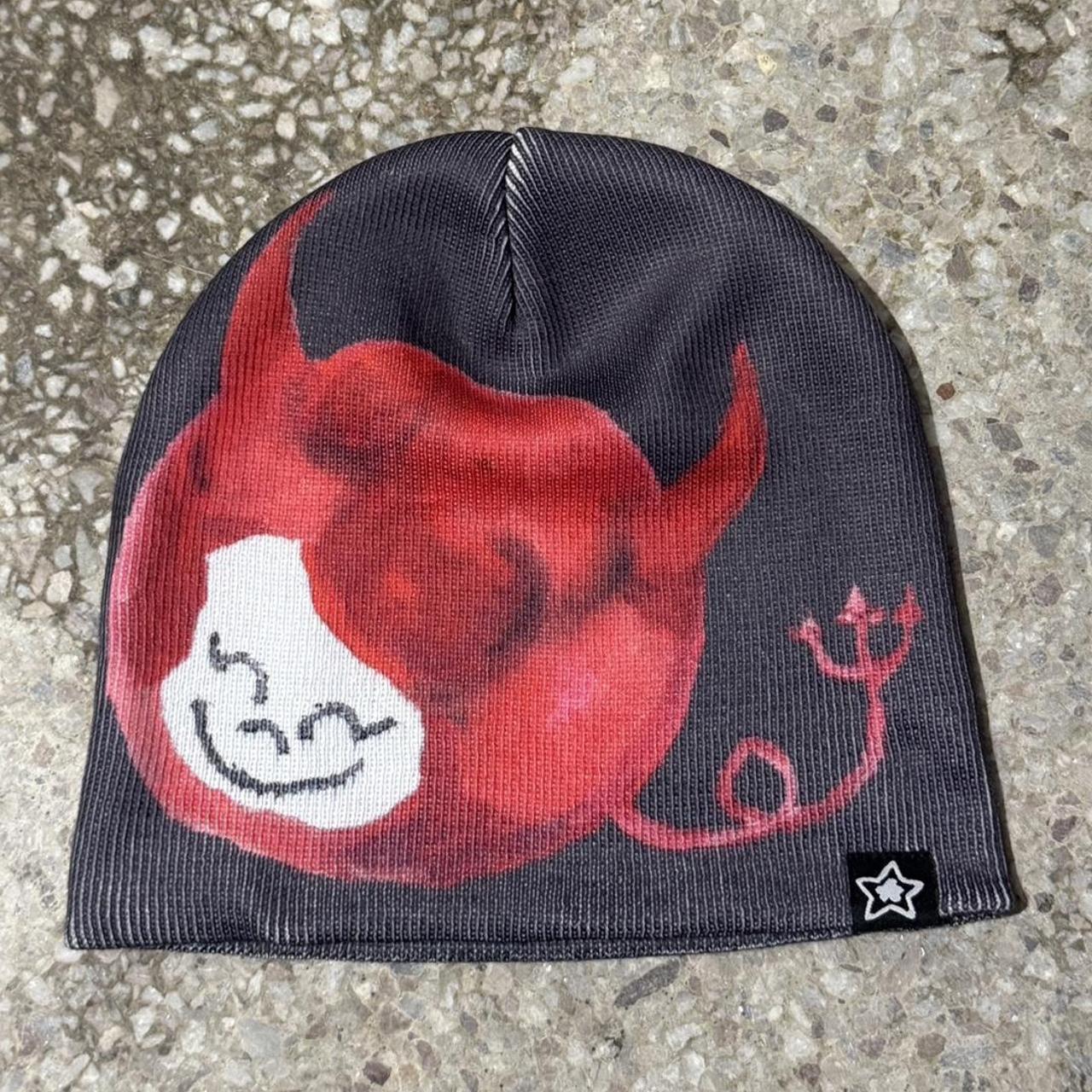 Star Team Devils skully beanie. Brand new. Star team... | Depop
