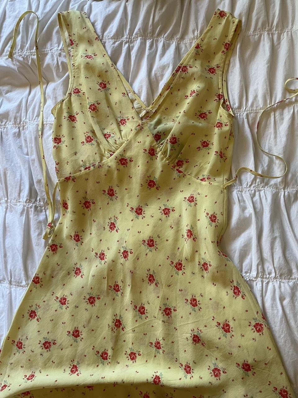 the iconic isabelli realisation par dress in yellow... - Depop