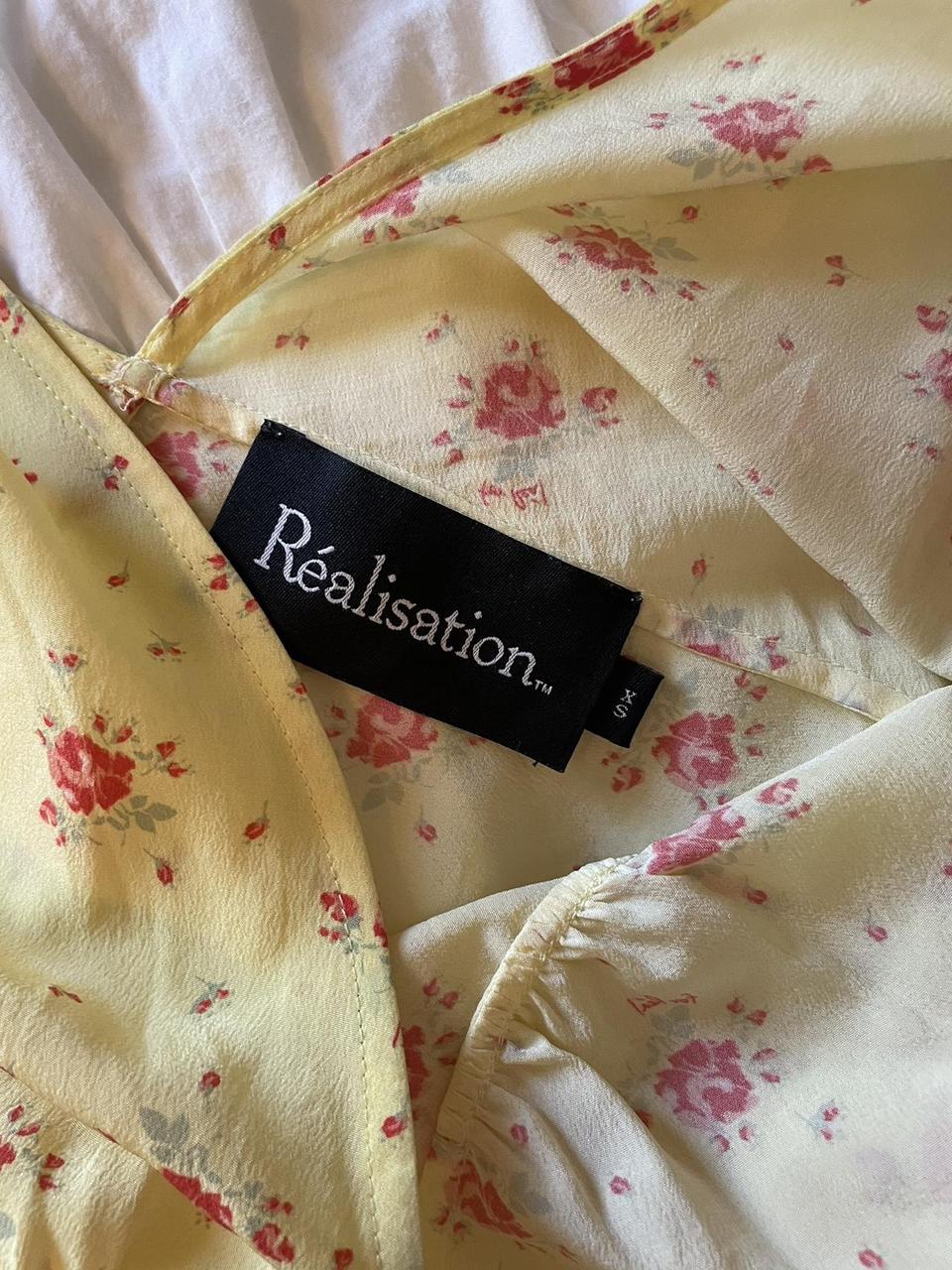 the iconic isabelli realisation par dress in yellow... - Depop