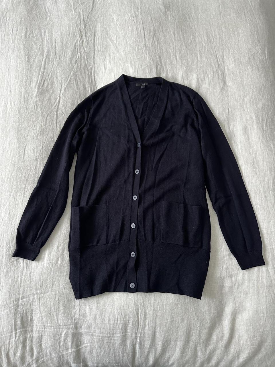 COS knit cardigan - size L - some pilling on the... - Depop