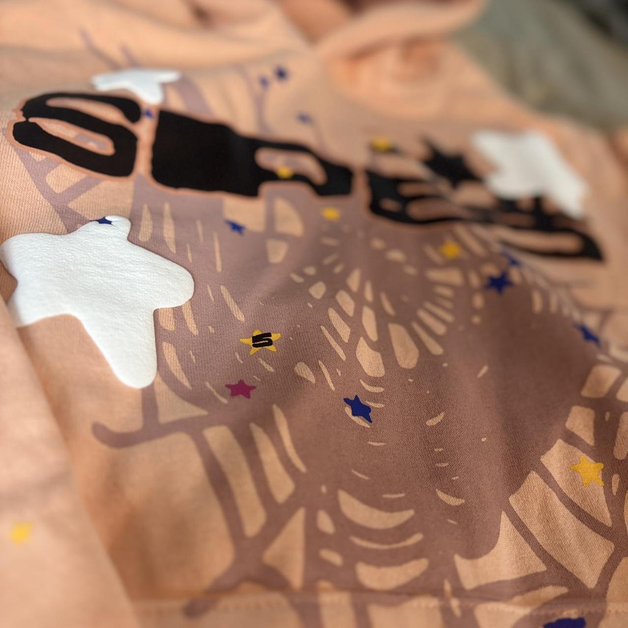 Sp5der “Bellini” Hoodie – Peach Selling a brand... | Depop