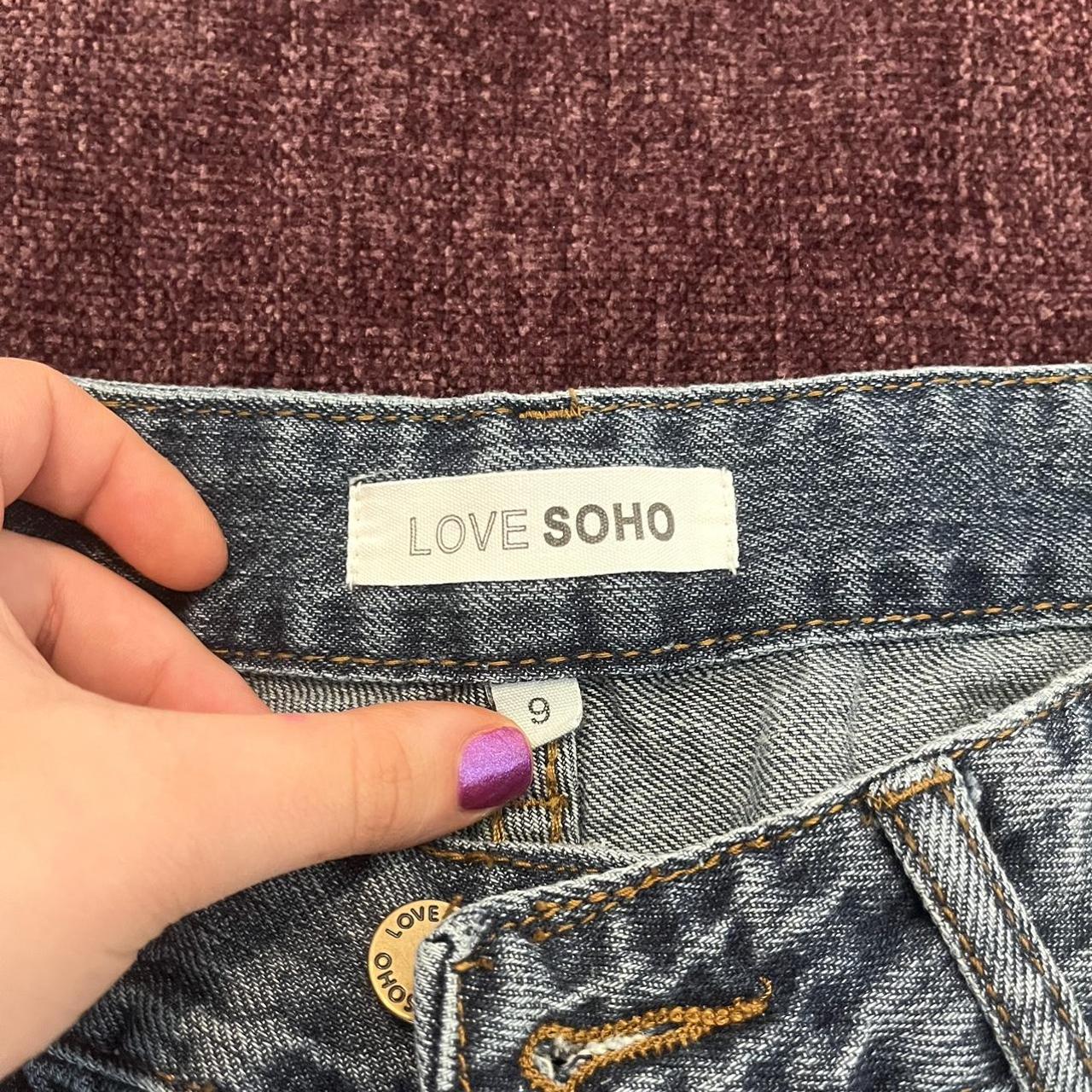 Wide leg baggy Love Soho jeans #jeans #blue | Depop