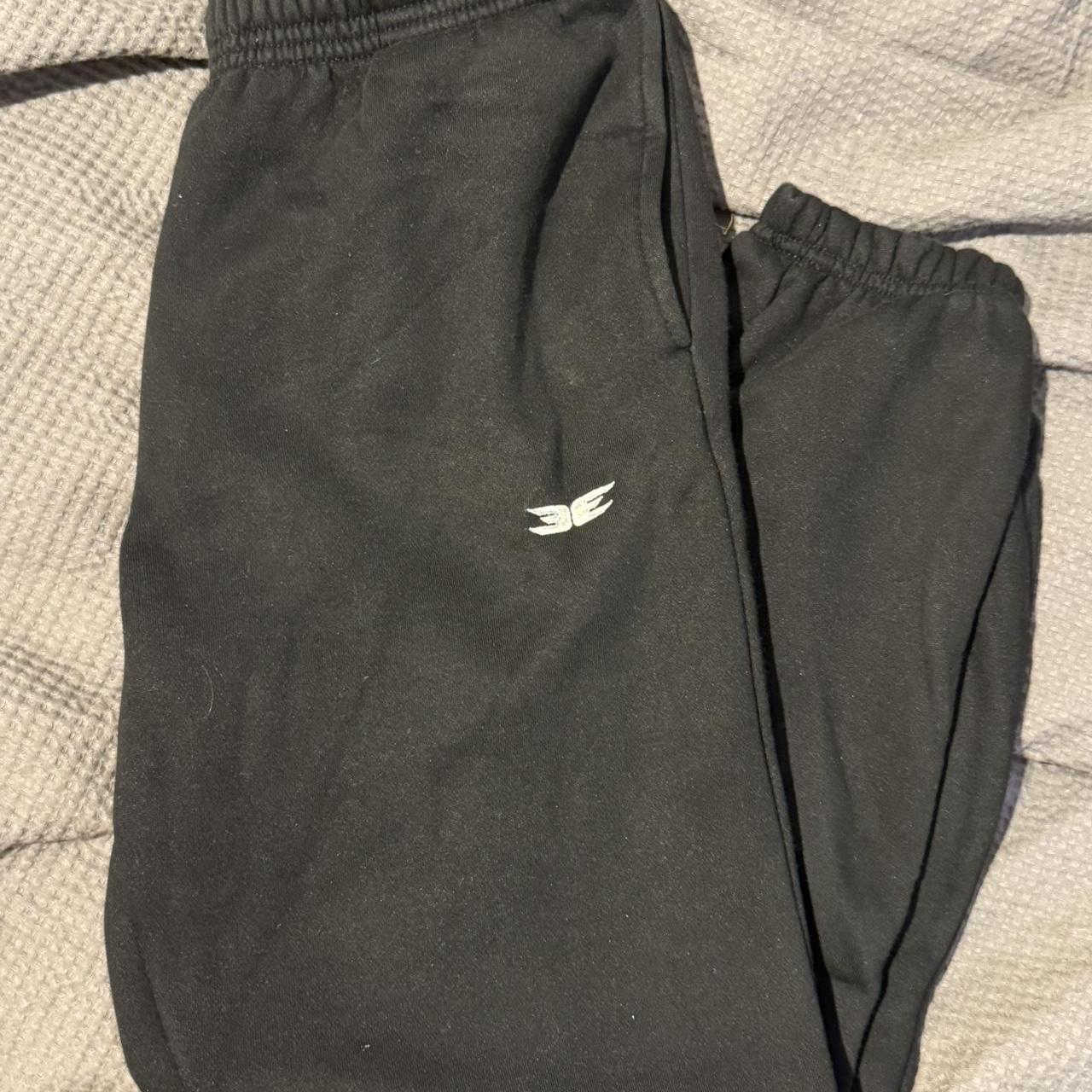 Elite eleven black trackies worn a couple of times,... | Depop
