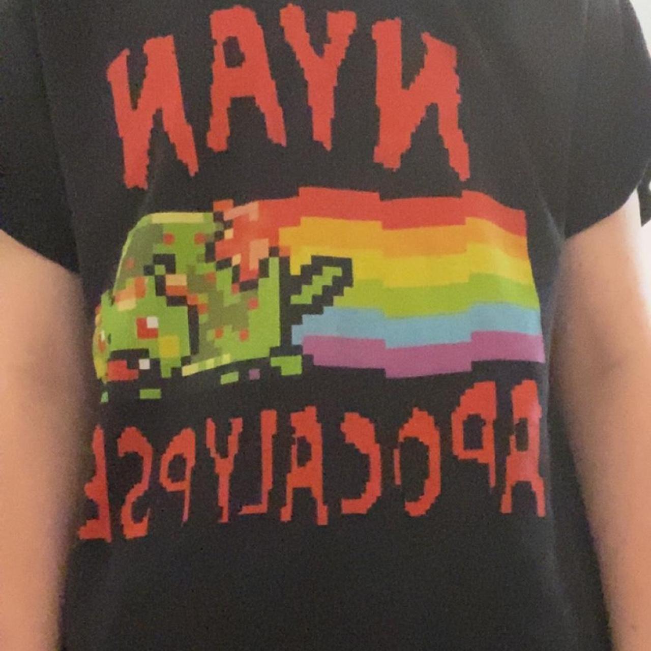 nyan apocalypse scene kid shirt #nyancat #scene... | Depop