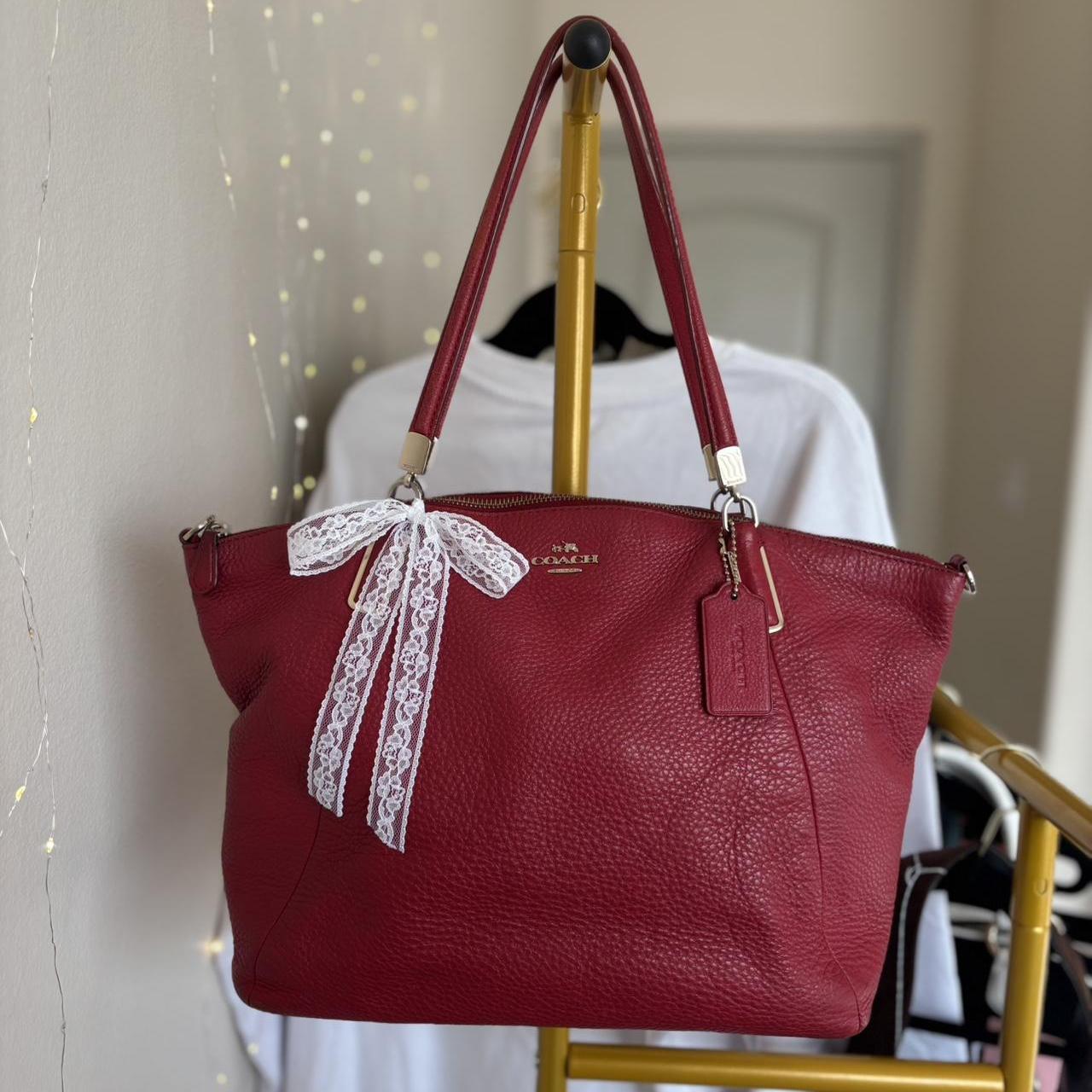 2015 Red Coach Shoulder bag F1580 F34494 Call outs:... | Depop