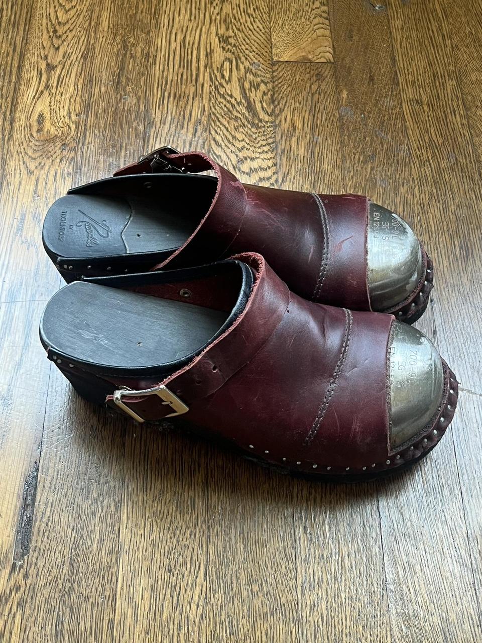 Needles x Troentorp - Safety Steel Toe Clogs in... - Depop