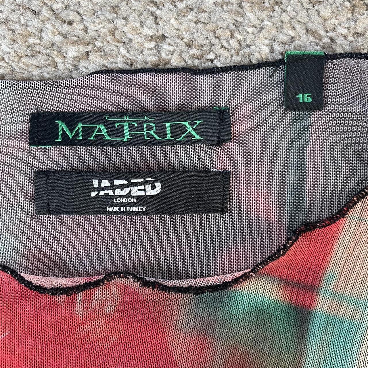 Jaded London The Matrix trinity phone booth mesh... | Depop