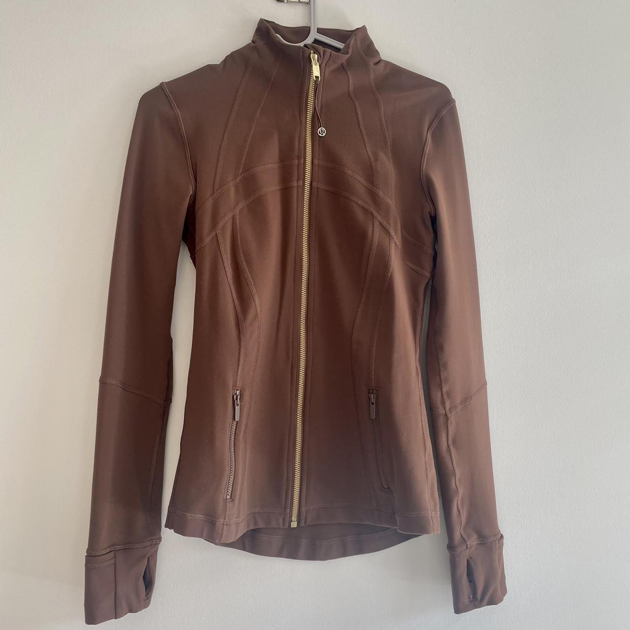 Lululemon Define Jacket - Brown Perfect condition,... - Depop