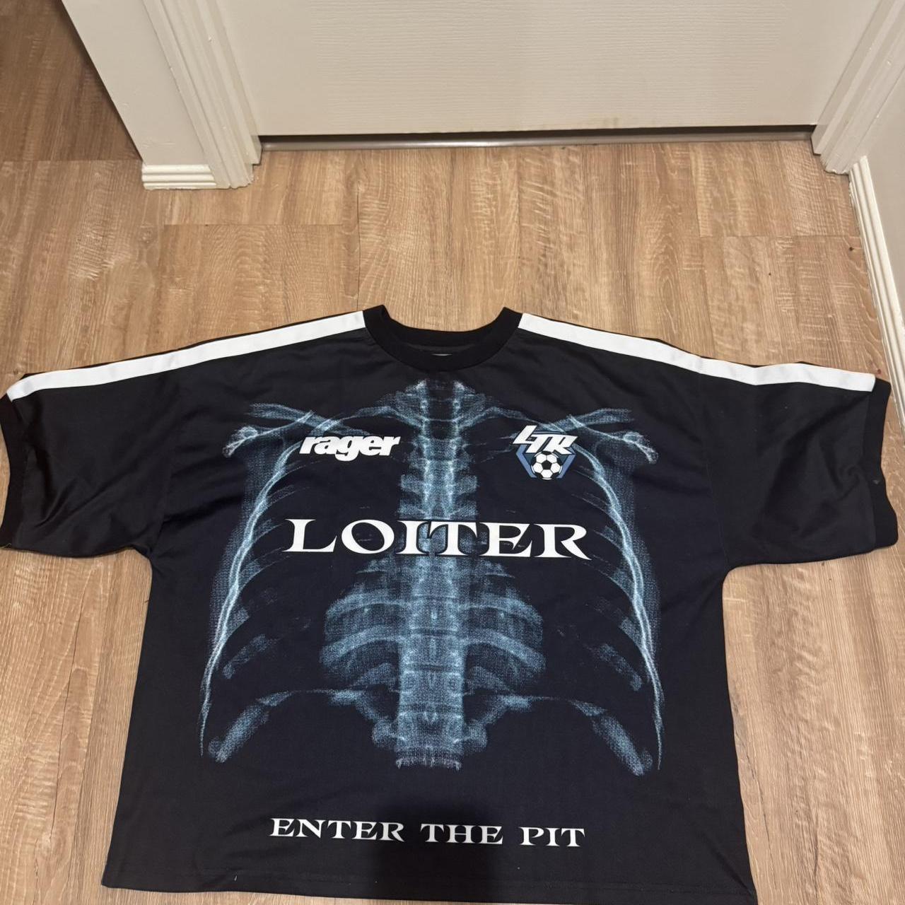 Rager Loiter “Enter The Pit” Jersey Only worn once,... | Depop