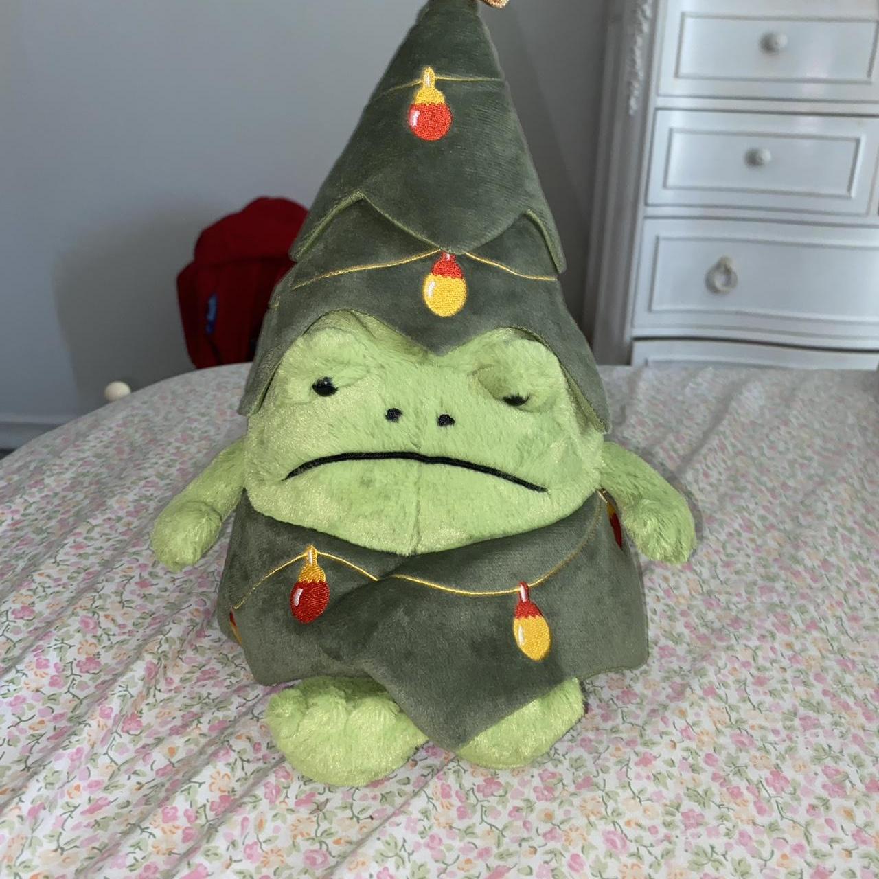 Christmas Tree Ricky Rain Frog comes with jellycat... | Depop