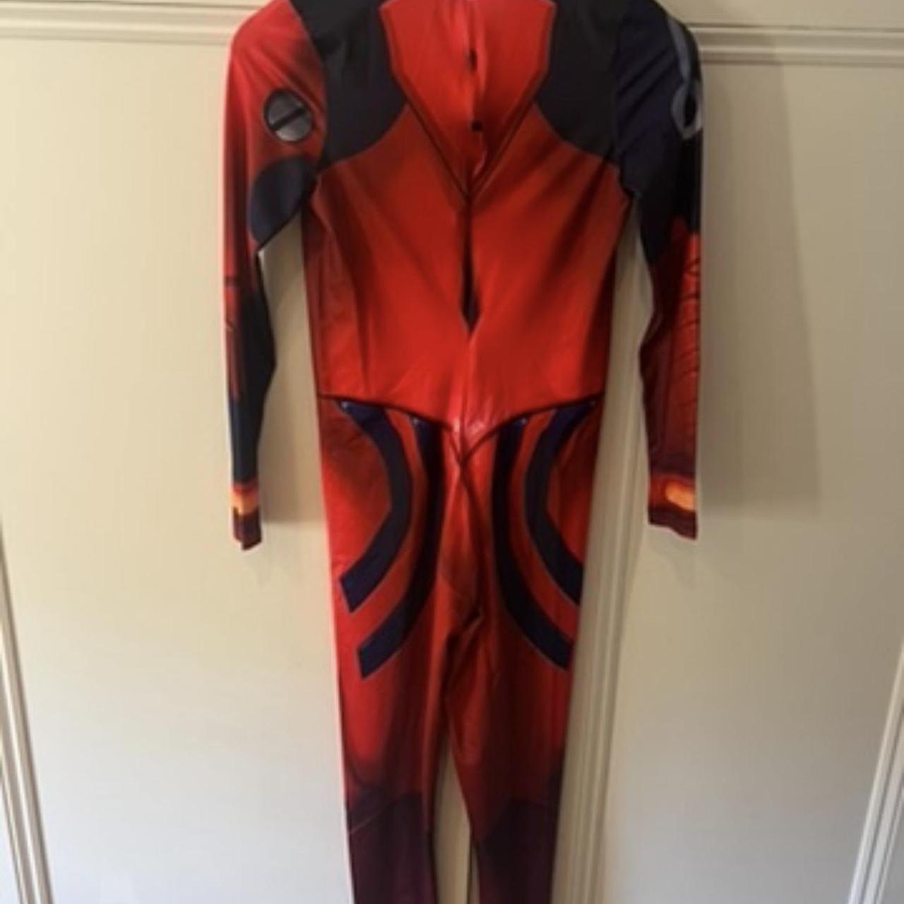 Red and black EVA-01 cosplay costume #cosplay... | Depop