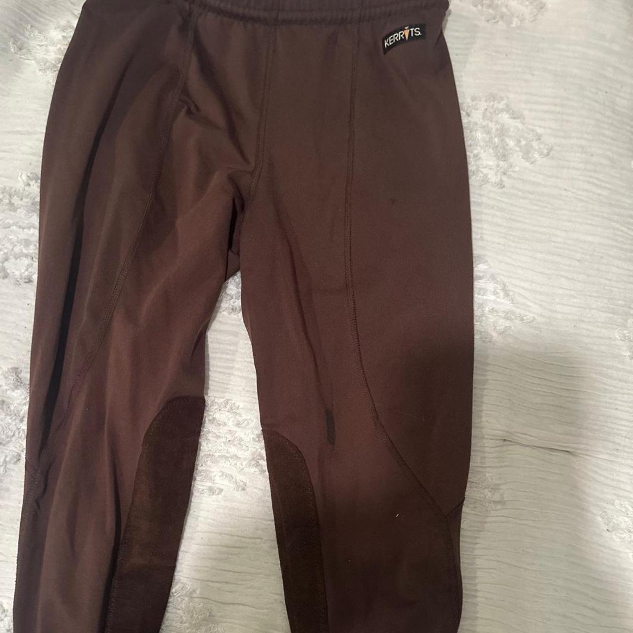 KERRITS English riding pants in brown! Full tight-... | Depop
