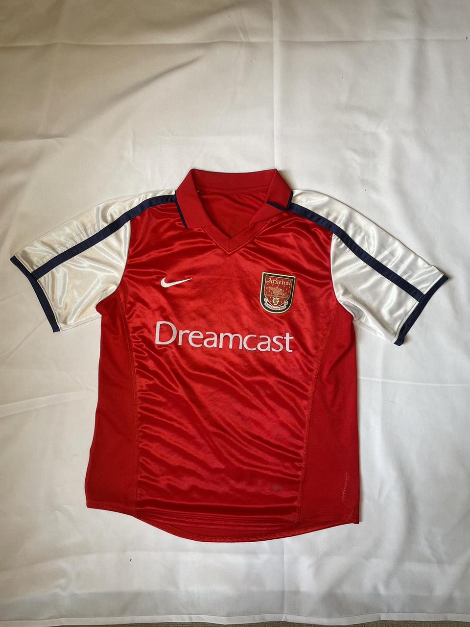 Thierry Henry 14 Dreamcast retro Arsenal home shirt... - Depop