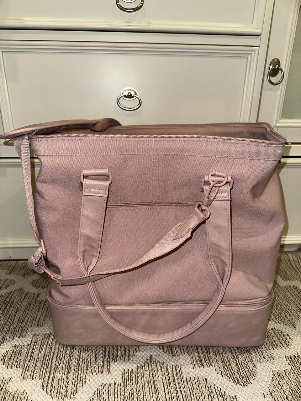 BEIS mini weekender bag in atlas pink Laptop... - Depop