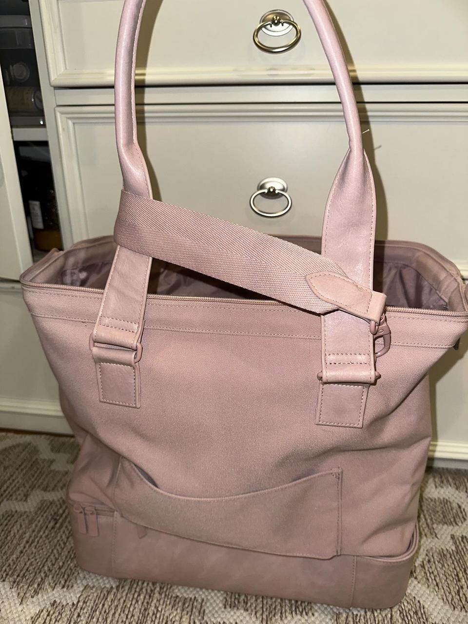 BEIS mini weekender bag in atlas pink Laptop... - Depop