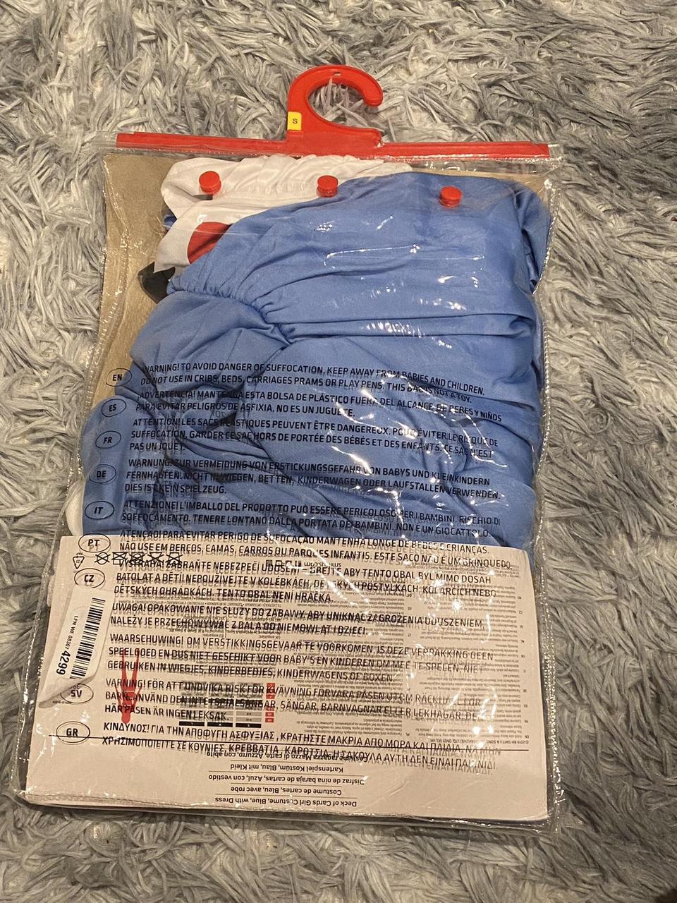 Smiffys Deck Of Cards Girl Costume Brand New Size Depop