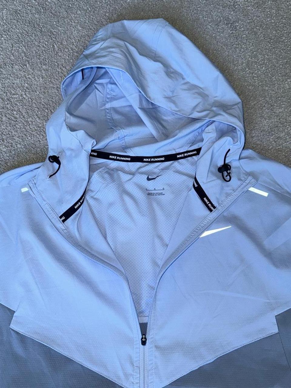 Nike Windrunner Baby Blue and Nike dri fit Baby Blue... - Depop