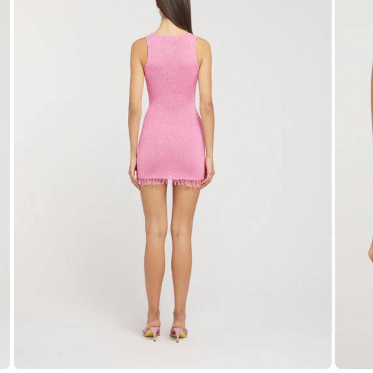 The Natalia Mini Dress in Azalea Sequin by ASTA... | Depop