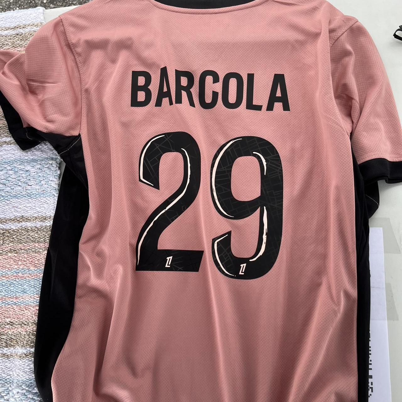 Psg 24-25 3rd kit BARCOLA #29 Size L | Depop