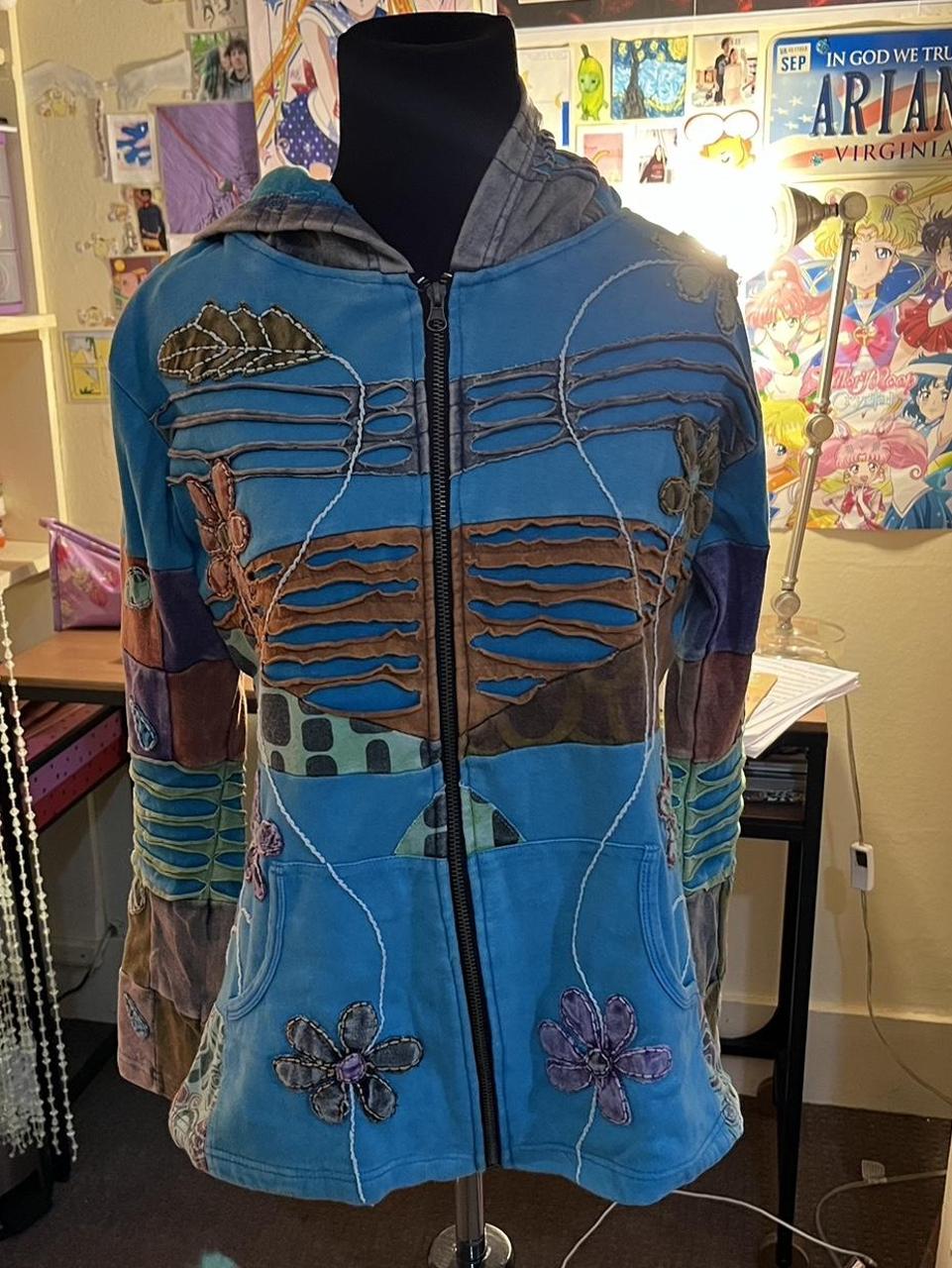 rising international multi design hippie hoodie - Depop