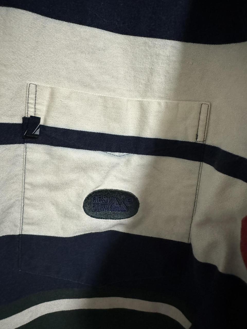 First down vintage men’s button down. #streetware... - Depop