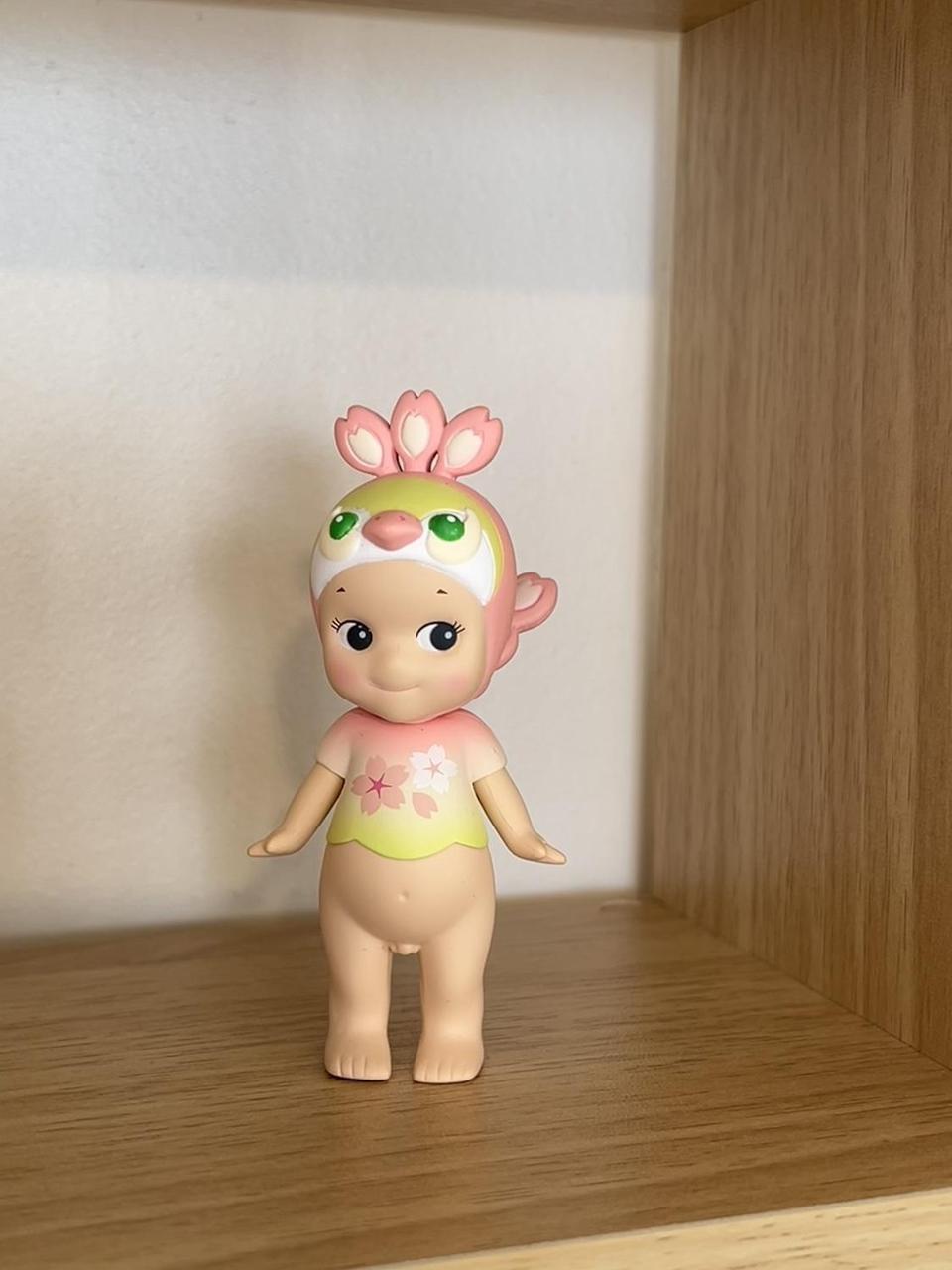 Sonny Angel spring cherry blossom series - peacock! - Depop