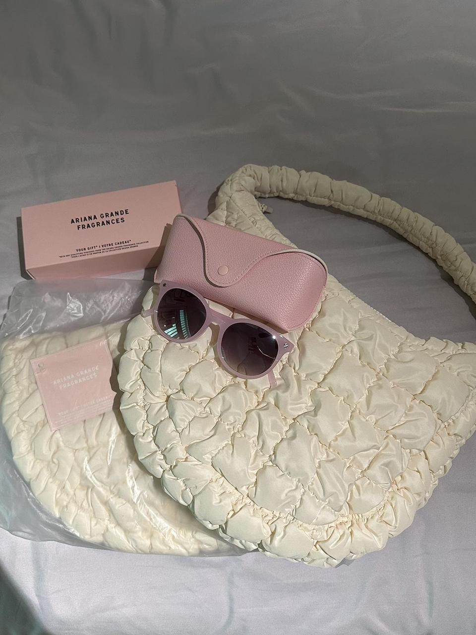 Ariana grande gift set Puffer bag and sunglasses 1... - Depop