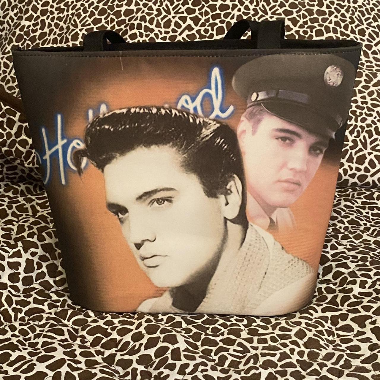 Elvis purse -light stains on back (shown in 3rd... | Depop
