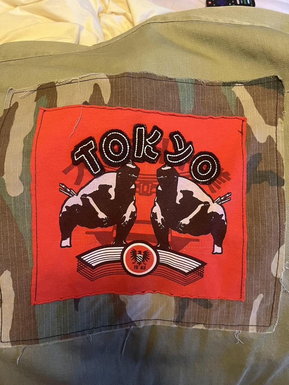 vintage green army jacket. boy scouts of america... - Depop