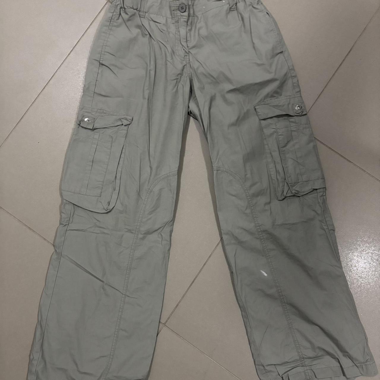 Glassons Green low rise cargos Size 10 Message for... | Depop