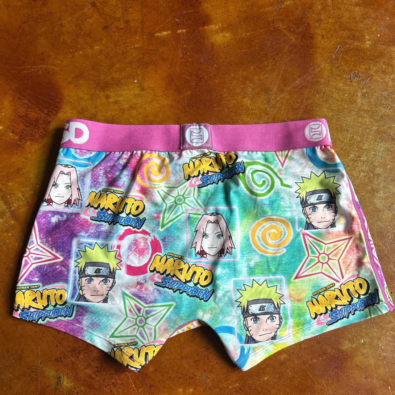 Small Naruto inspired PSD boxers. Worn twice. No... | Depop