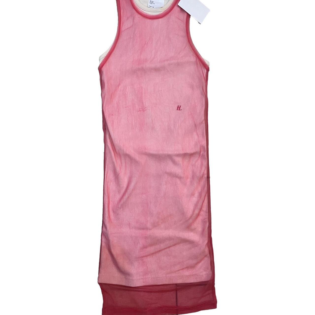 Helmut Lang masc tank dress/ new w tags/ 2 layers,... - Depop