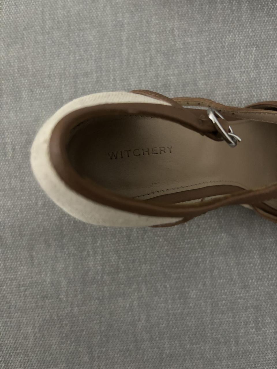Beige & tan wedges 🤎 BRAND: Witchery SIZE: 8 The... - Depop