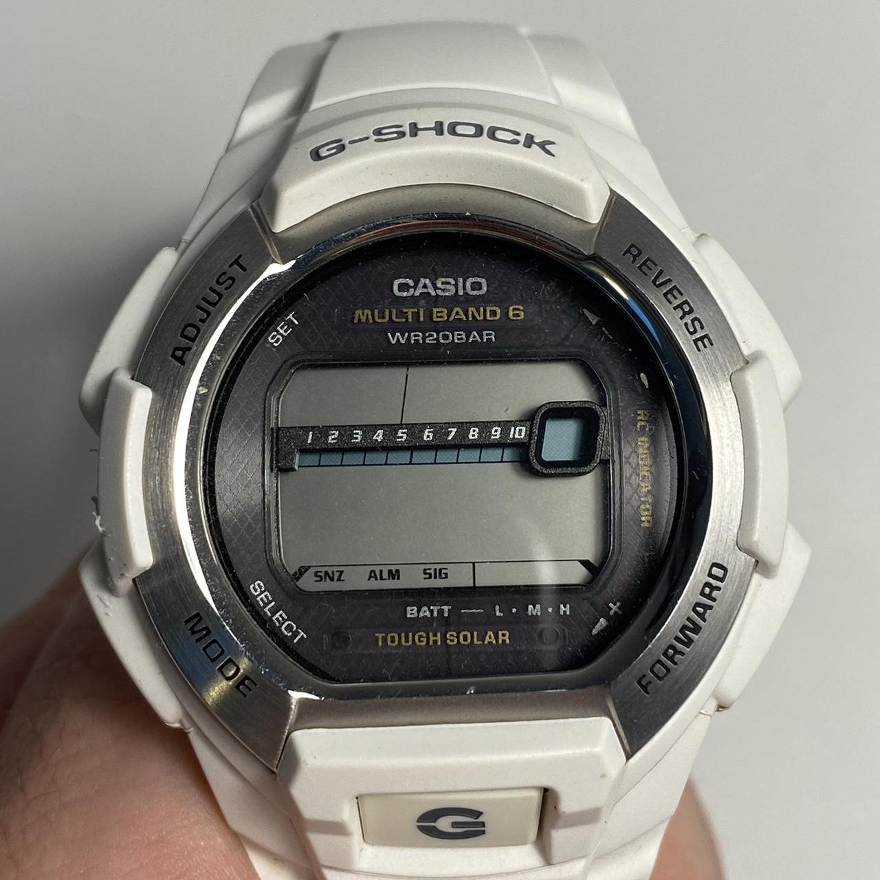 g shock white watch - Depop