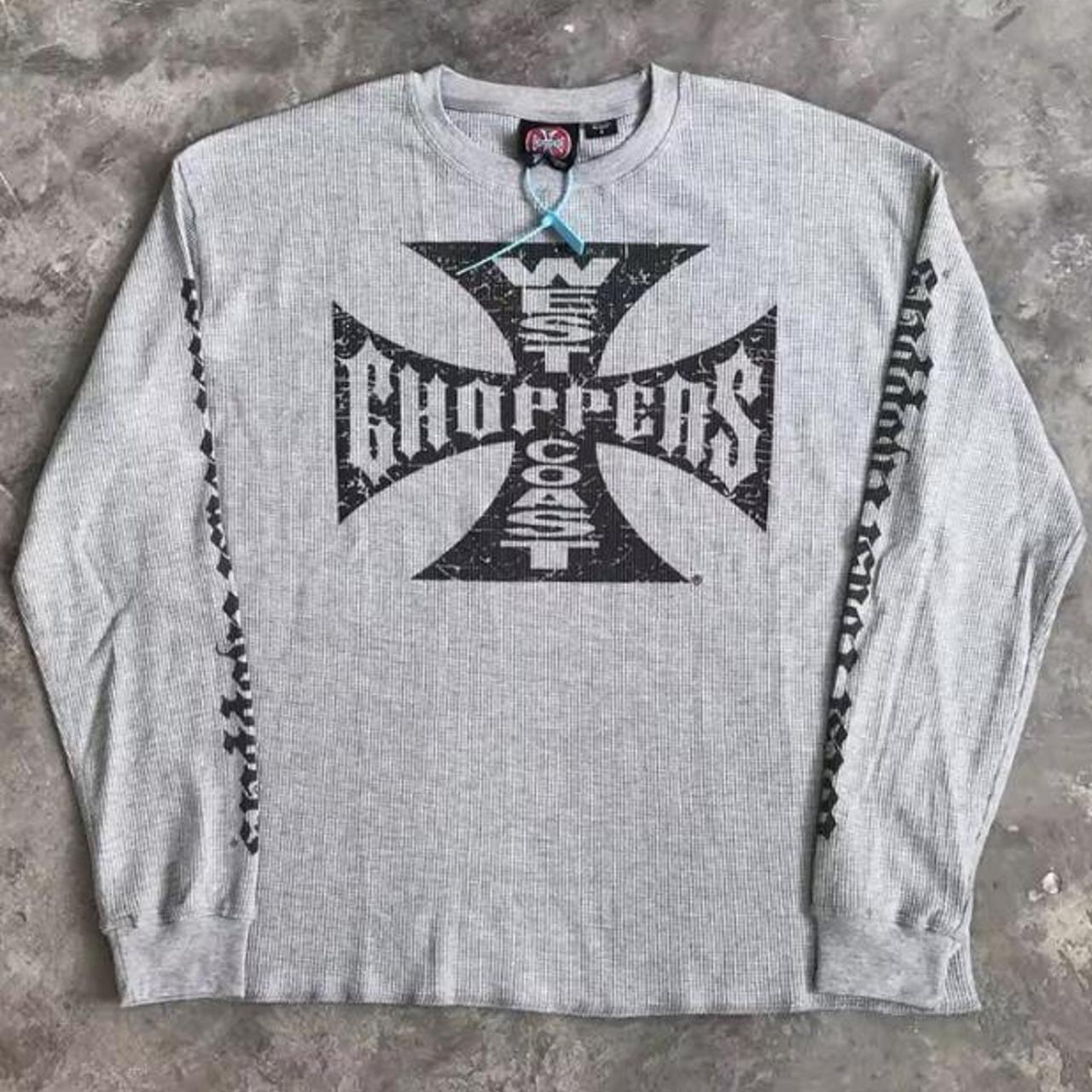 West Coast Choppers Long-sleeve Thermal Brand... | Depop