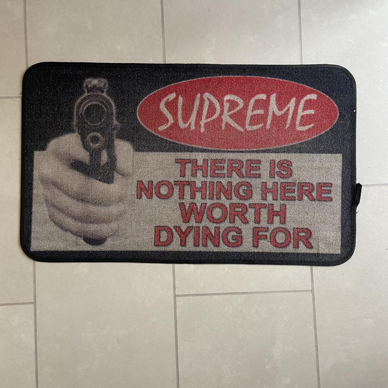 Supreme Door Mat from FW17 Used condition judge... | Depop
