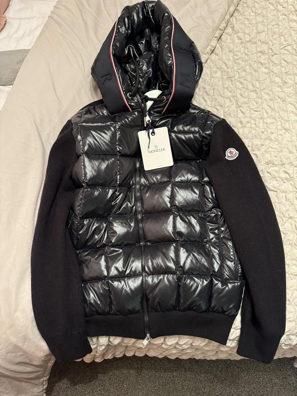 Men's moncler jacket size large brand new with tags... - Depop