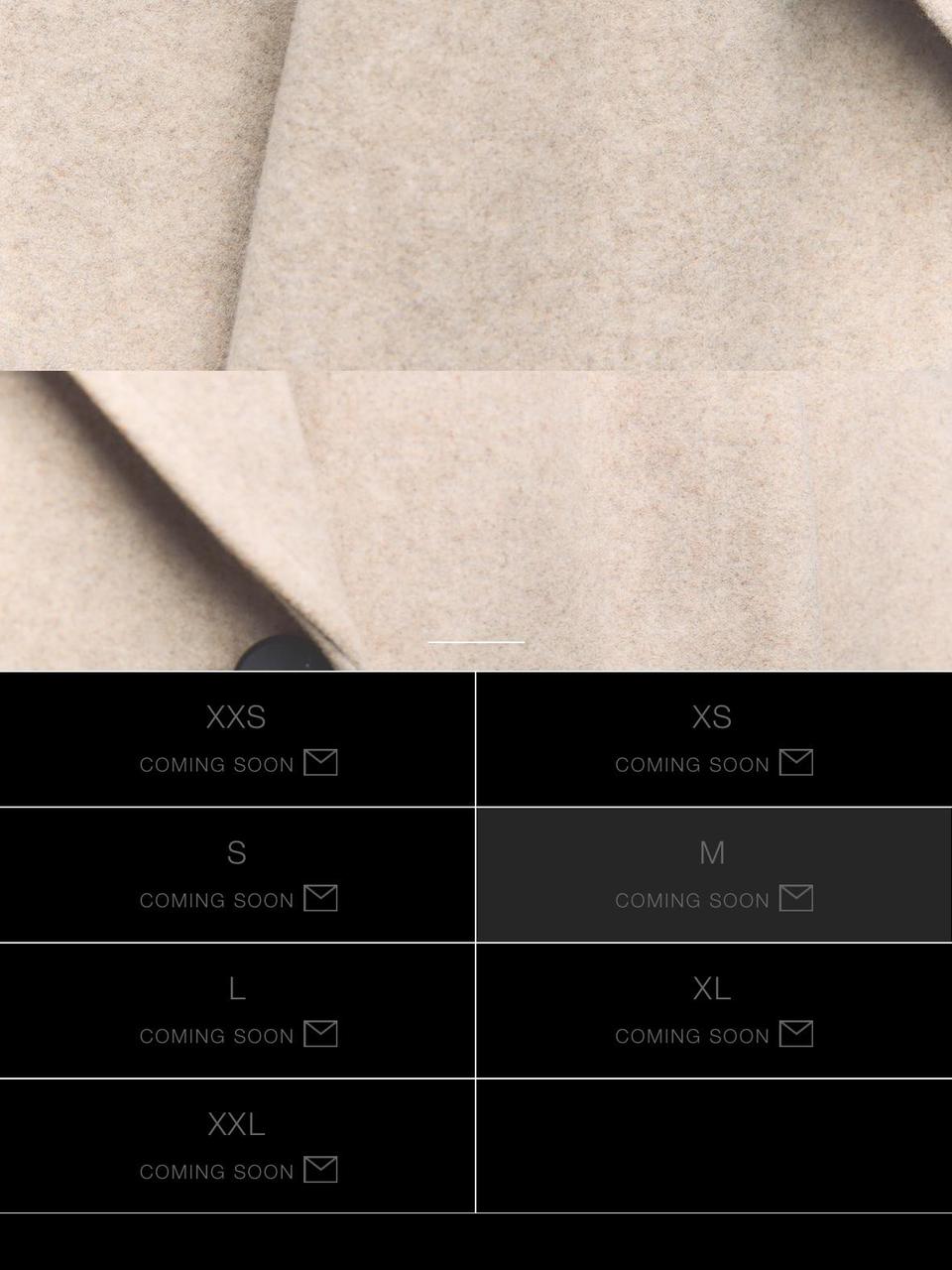 Zara soft beige oversized coat Size S Worn a few... - Depop