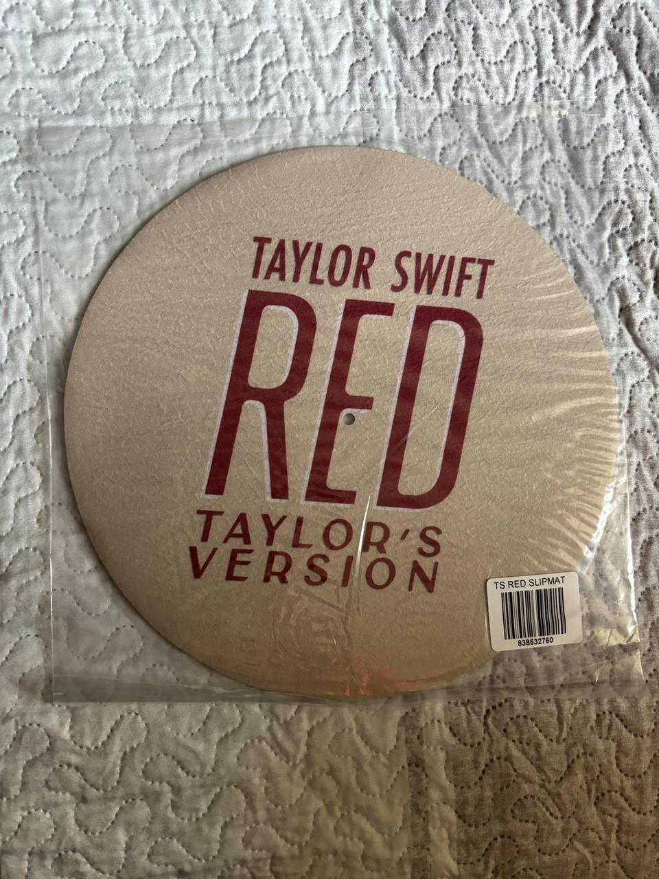 Taylor Swift RED Taylor’s version turntable mat♥️♥️♥️♥️... - Depop