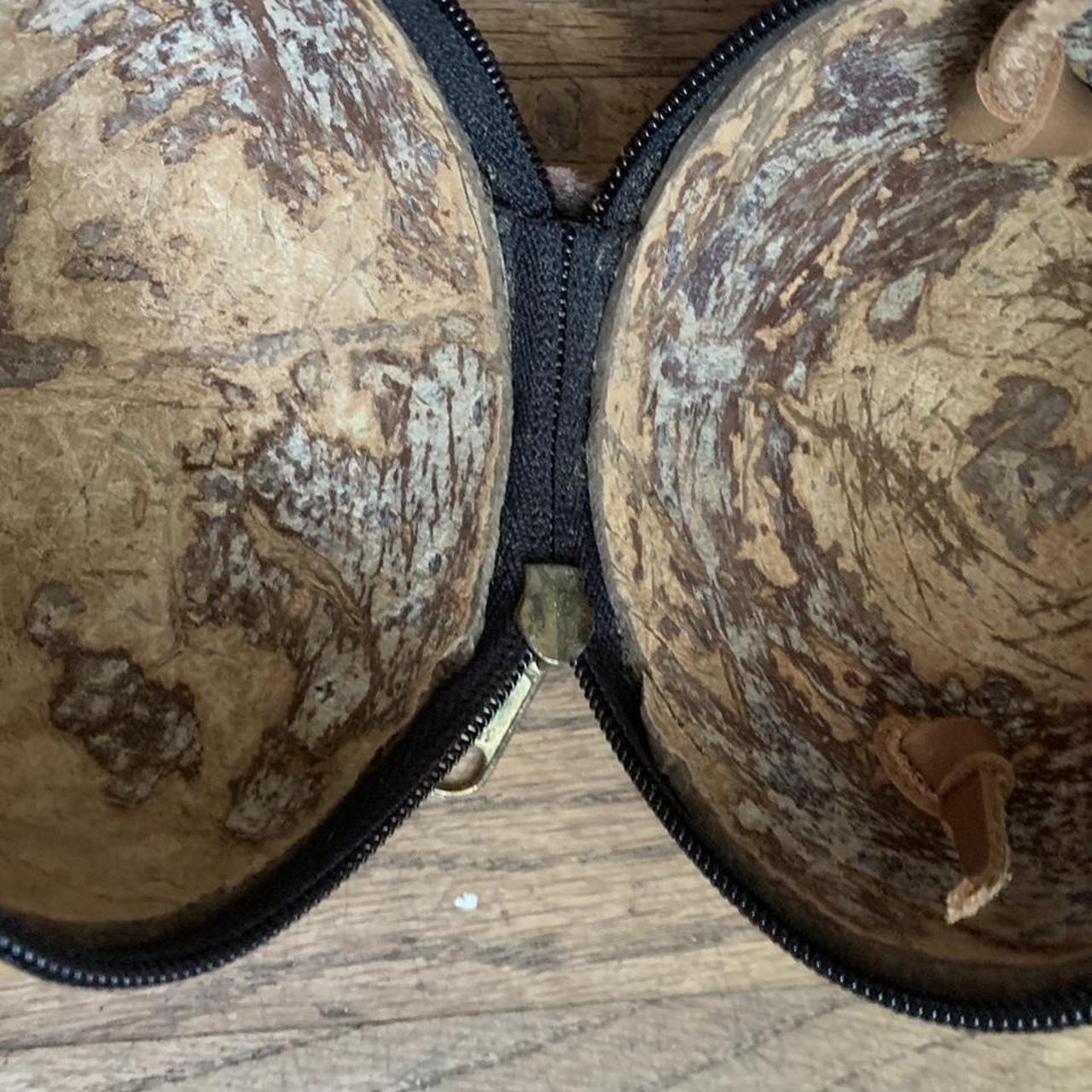 Handmade Coconut Purse Super cute, handmade and a... | Depop