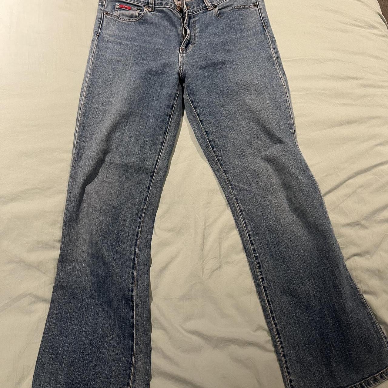 Chaps Denim Jeans, low- waisted, straight legs with... | Depop