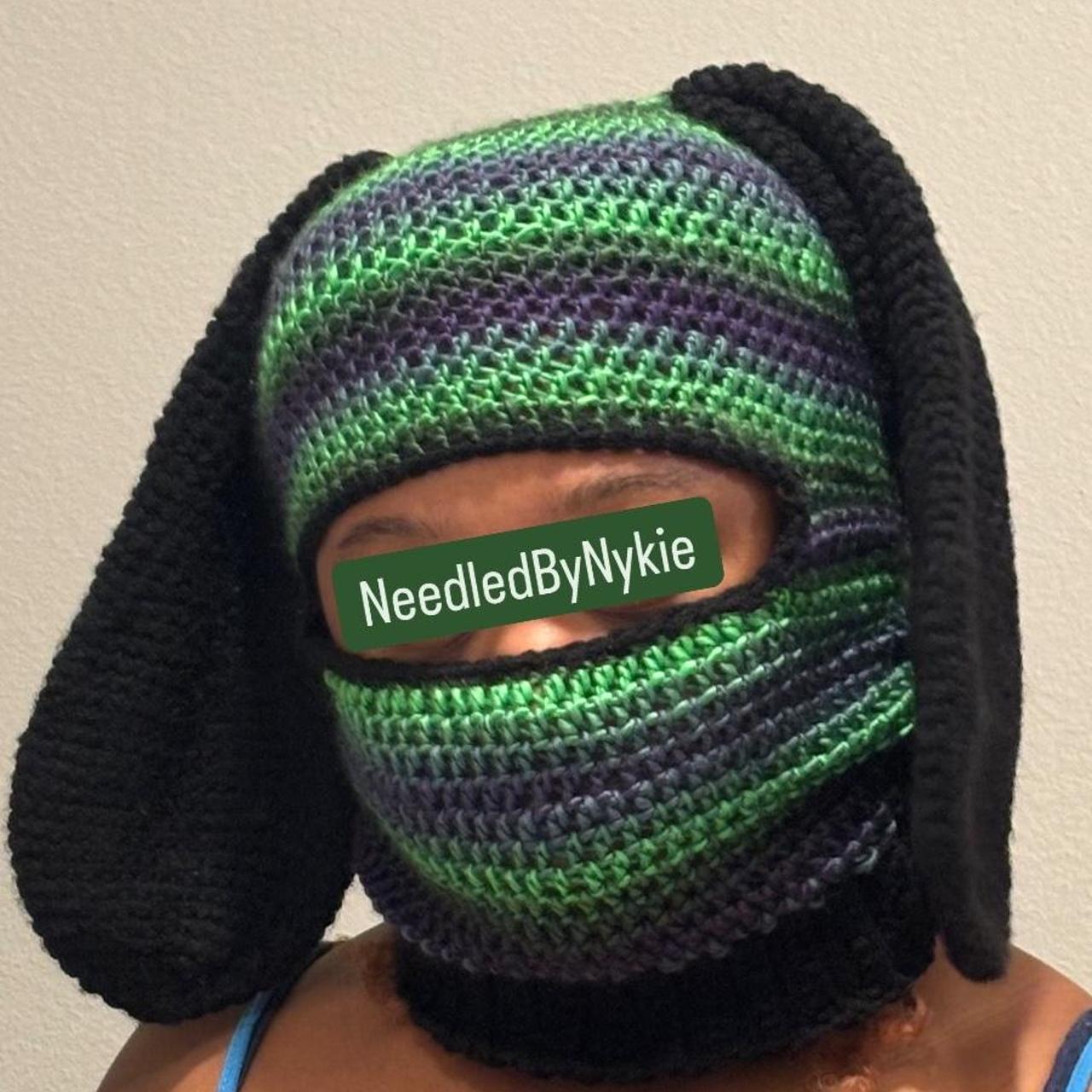 Bunny Ear Ski Mask READY TO SHIP ️ Soft and warm... | Depop