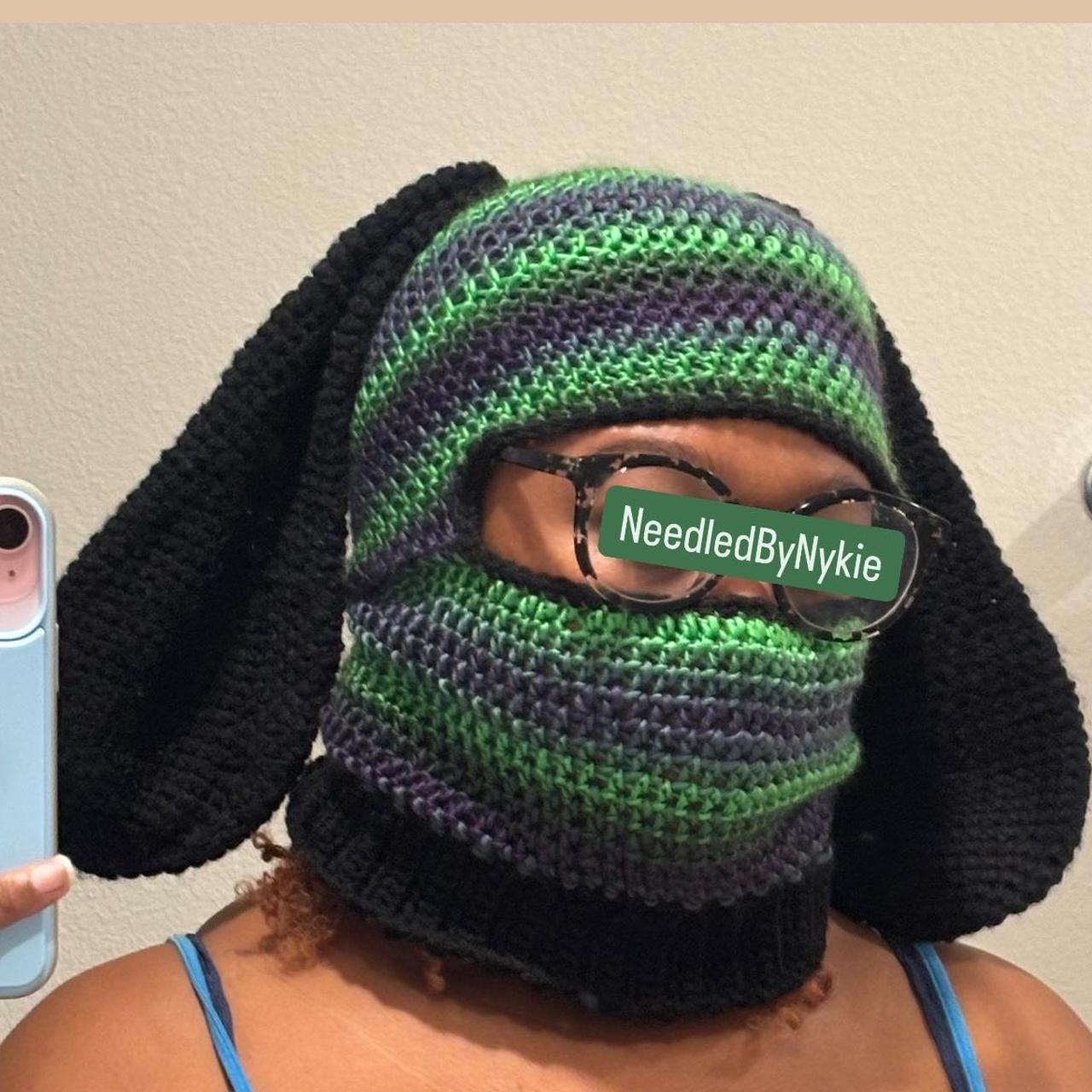 Bunny Ear Ski Mask READY TO SHIP ️ Soft and warm... | Depop