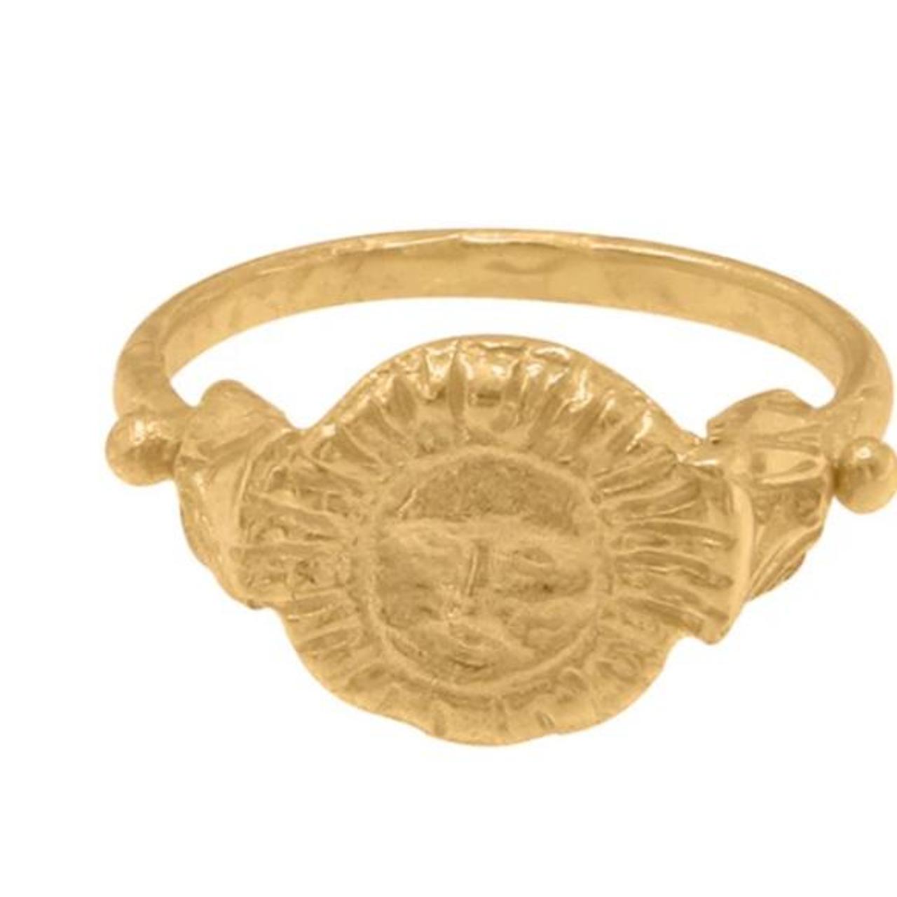 Cleopatra’s Bling Apollo Sun Ring 18k gold plated.... - Depop