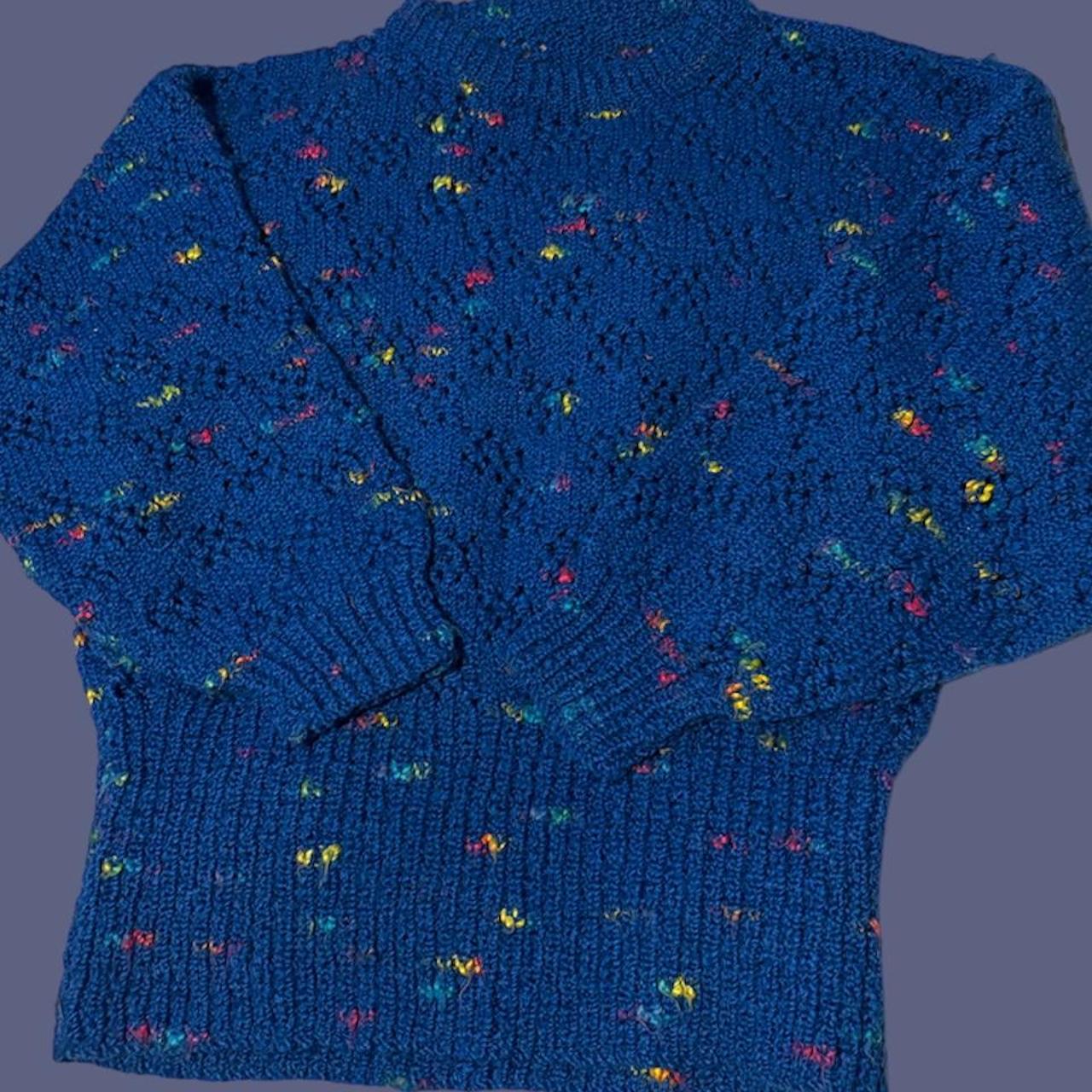 Hand knitted sweater Hand made by me Never worn... - Depop