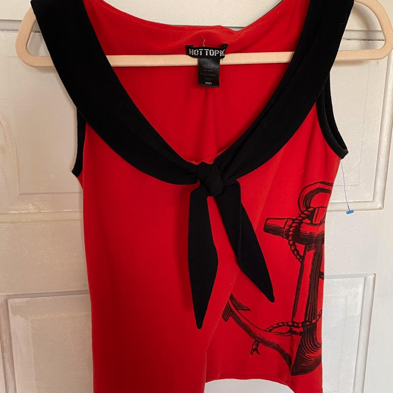 vintage hot topic emo / scene graphic tee reminds... | Depop