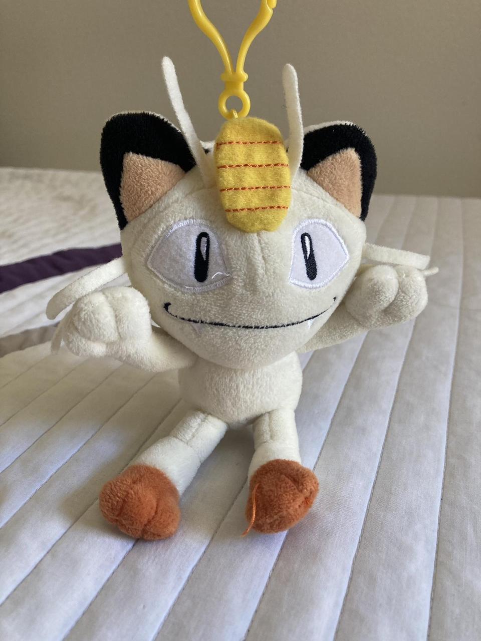6" Keychain Meowth plushie - Depop