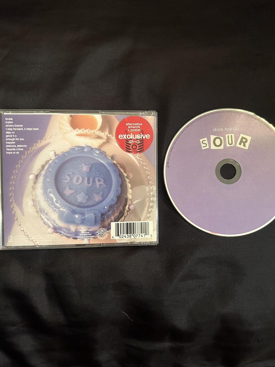 Olivia Rodrigo-Sour Target Exclusive CD... - Depop